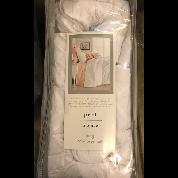 Peri Home | Bedding | Peri Home Nip A2 Chenille Lattice Comforter Set ...